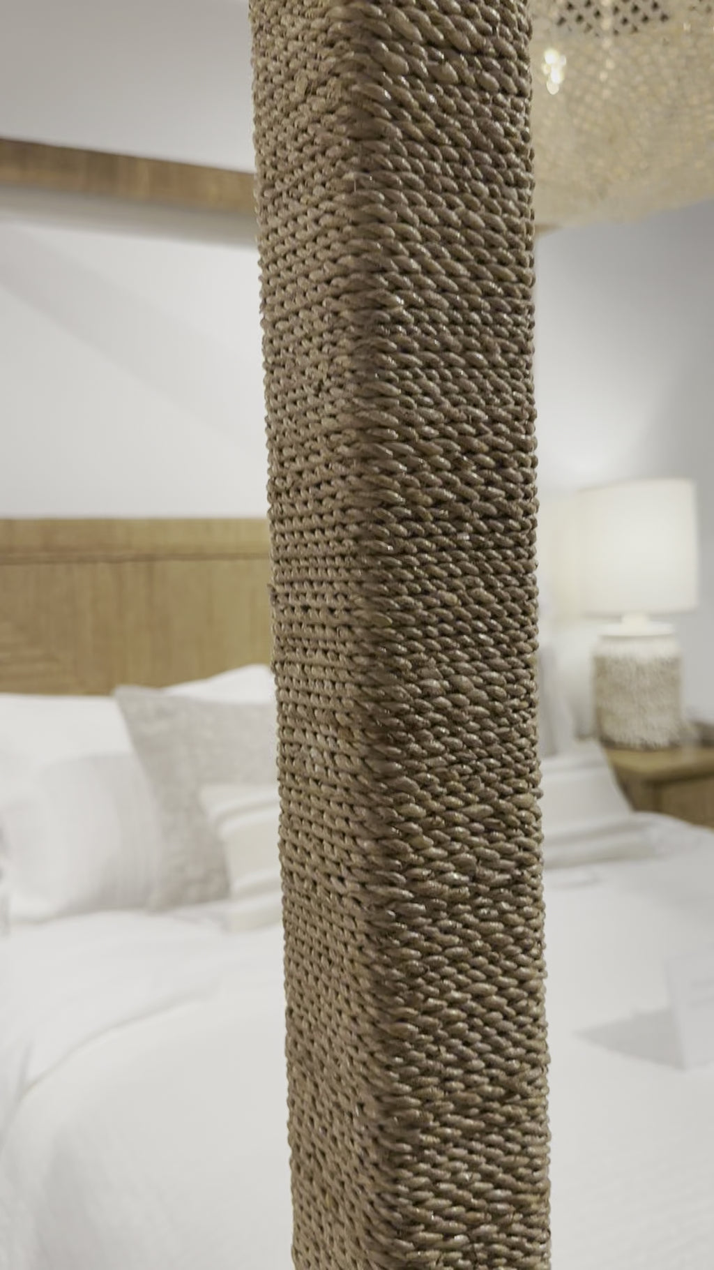 Woodside Natural Canopy Bed – Deborah l kerbel
