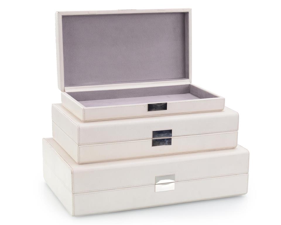 Melanie Boxes (Set of Three) - Luxury Living Collection – Deborah l kerbel